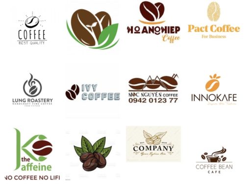 50+ Mẫu logo cà phê sáng tạo độc nhất hiện nay