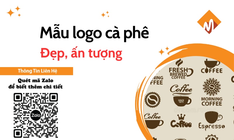 50+ Mẫu logo cà phê sáng tạo độc nhất hiện nay