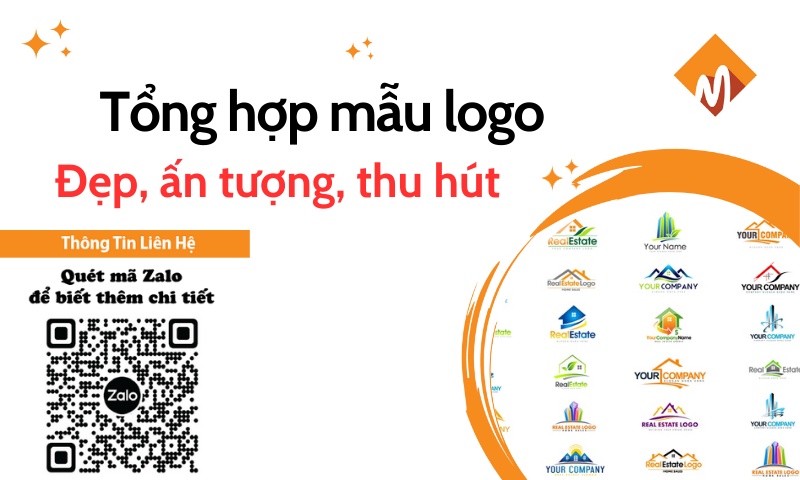 50+ mẫu logo đẹp, đa dạng thiết kế ấn tượng, thu hút